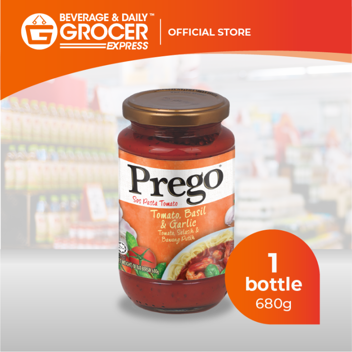 Prego Tomato Basil & Garlic Sauce ( 1 x 680g ) 1 Bottle | Lazada