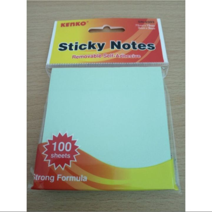 BOS KENKO Sticky Note SN-0303/ Sticker Kertas/ Reminder/ Buku/ Diary ...