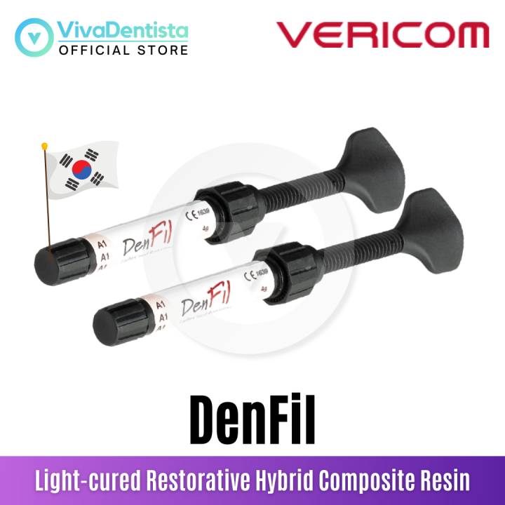 DenFil 4g (Light Cured Restorative Hybrid Dental Composite Resin ...