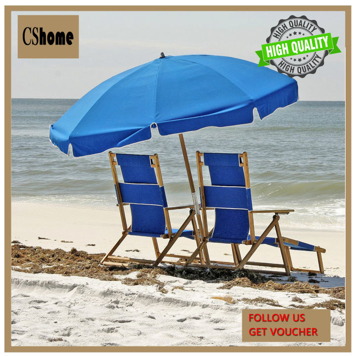 3 SIZE Parasol Umbrella Beach Umbrella Garden outdoor Umbrella Sun ...