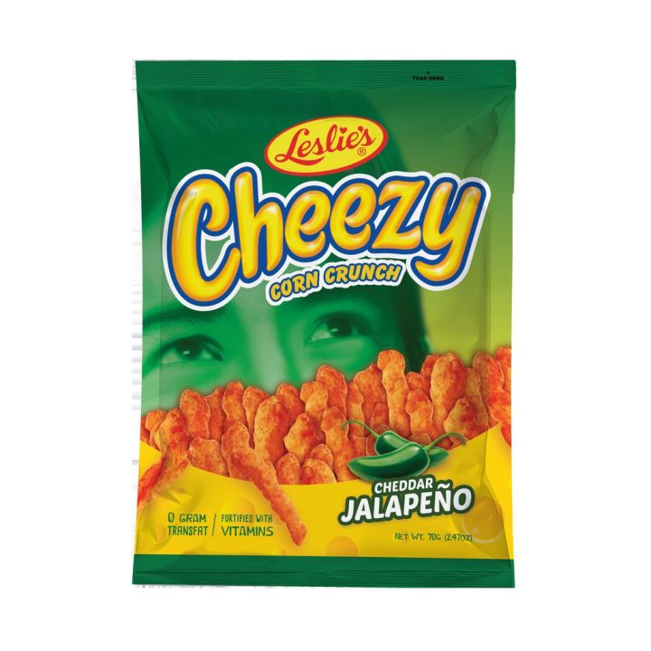 Cheezy Corn Crunch Cheddar Jalapeno 70g | Lazada PH
