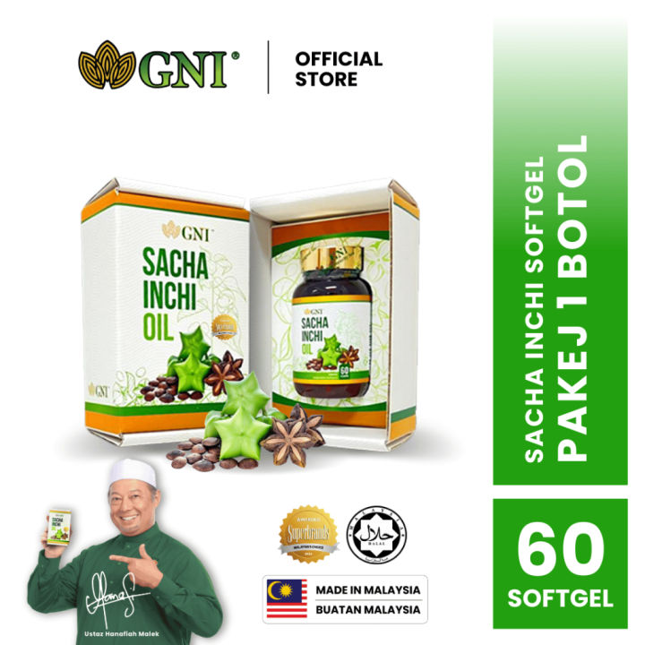 New Health Care Product The Body Is Your Capital GNI Sacha Inchi Ustaz ...