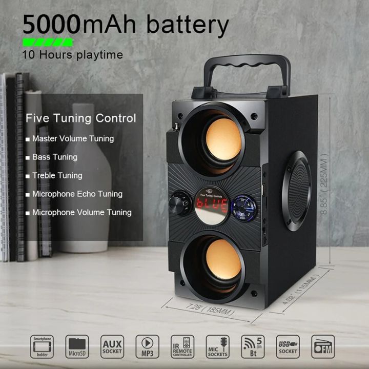 【Best value for money】 Big Power Sound Outdoor Speaker With 40w Large ...