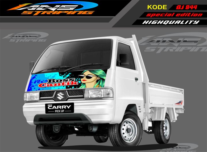 STICKER DECAL KAP MOBIL CARRY/ STIKER KABIN DEPAN MOBIL CARRY PICK UP ...
