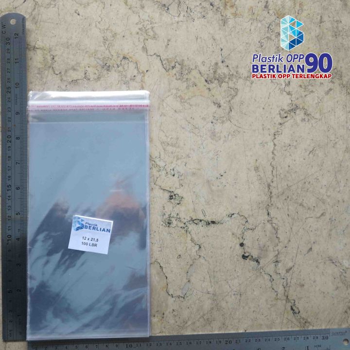 12x21,5 cm Plastik Opp 20 micron isi 100 lembar | Lazada Indonesia