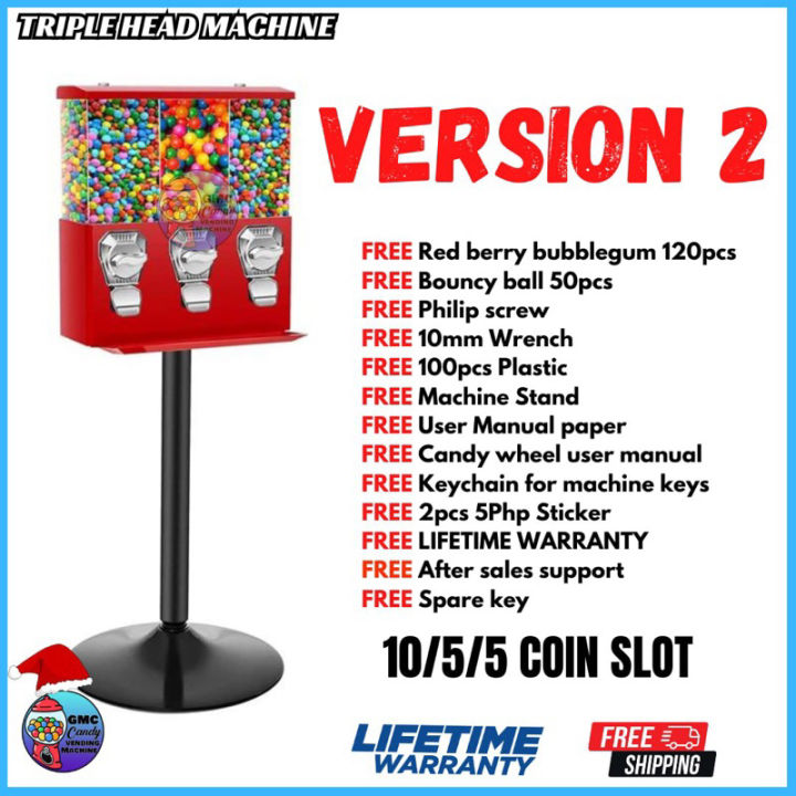 Triple head vending machine (VERSION 2) | Lazada PH
