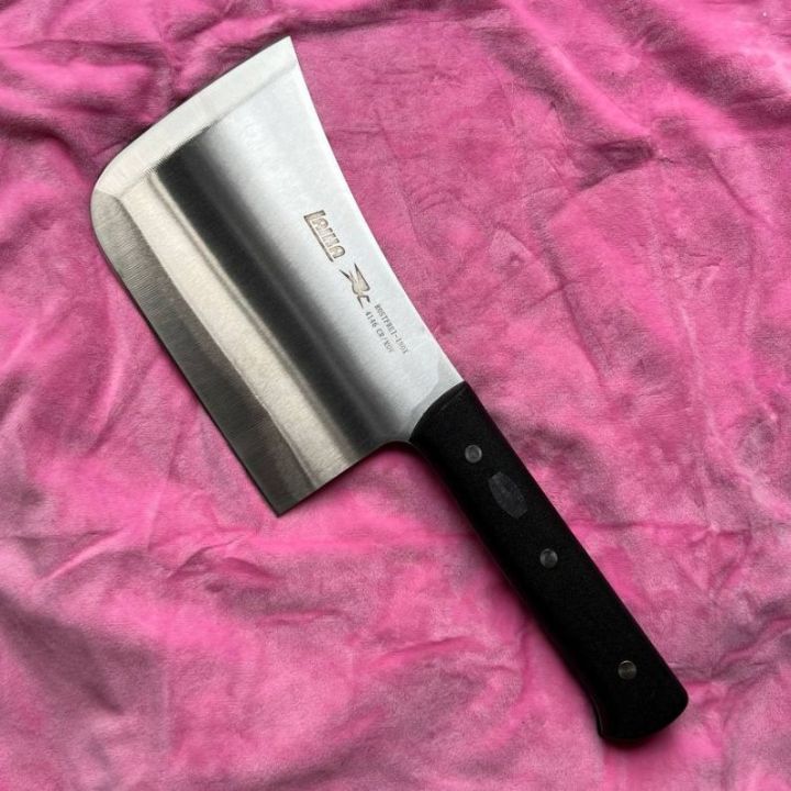 BIG Round Blade Italian Authentic Butcher Knife Laika Italia Rostfrei ...