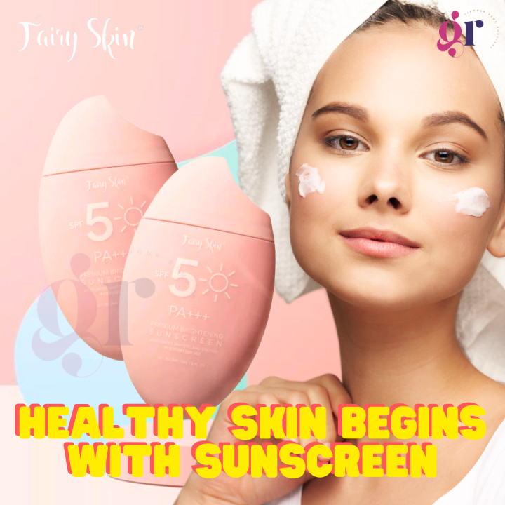 Fairy Skin Premium Brightening Sunscreen SPF50PA +++ + | Lazada PH
