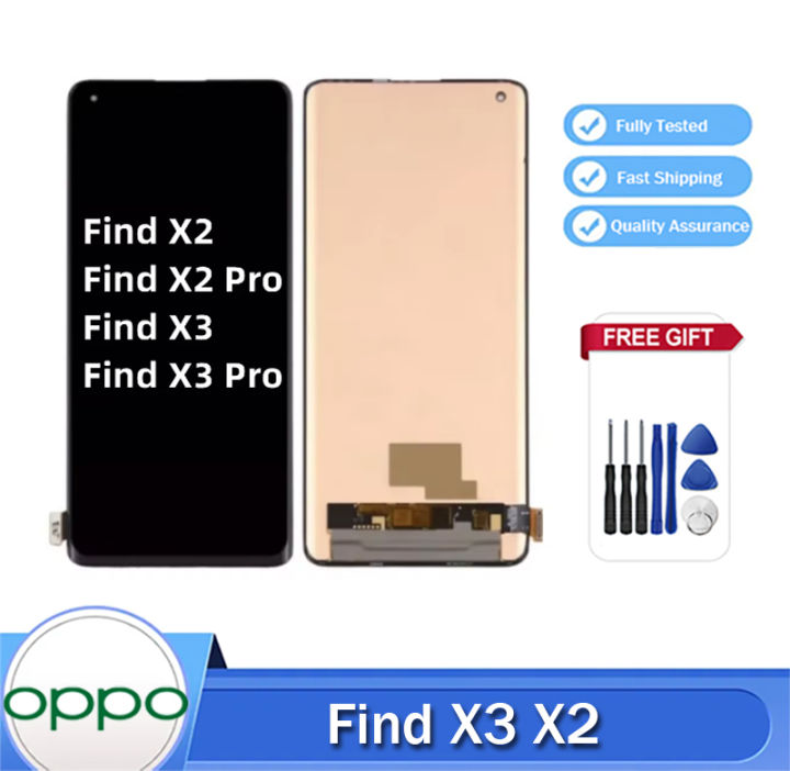 LCD Screen Original / TFT For OPPO Find X3 X3 Pro X2 Pro X 5G TFT LCD Display Touch Digitizer ...