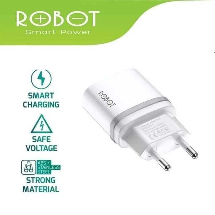 ADAPTOR ROBOT RT-K7/ RTK7 5V/1A FIREPROOF CHARGER+Micro USB Cable ...