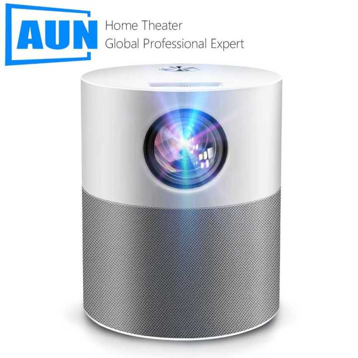 AUN Proyektor Mini Portable Projector Android 9.0 1080P 4000lm - ET40S ...