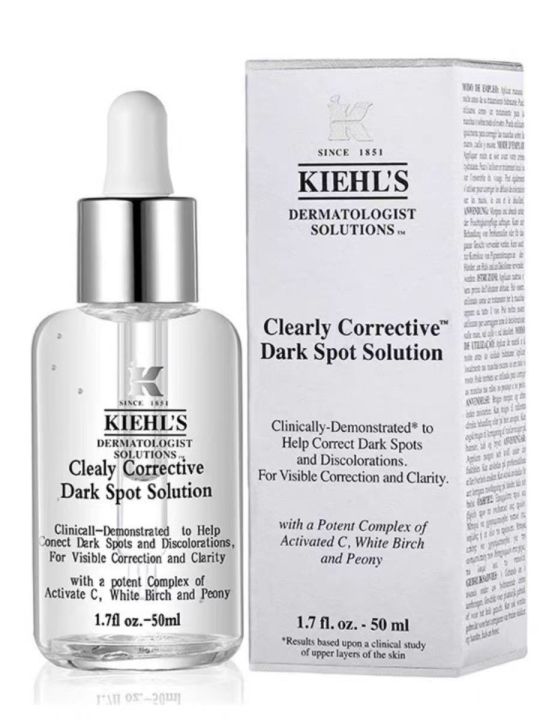 Kiehl's Clearly Corrective Dark Spot Solution, 50ml，100ml | Lazada ...