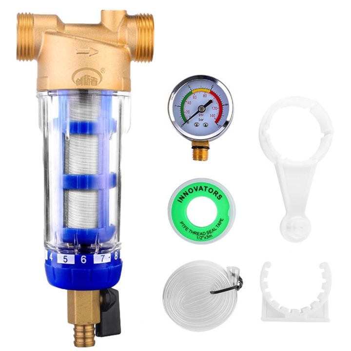 【HOT】 WINSOME Front Water Purifier with Pressure Gauge To Back Flush ...