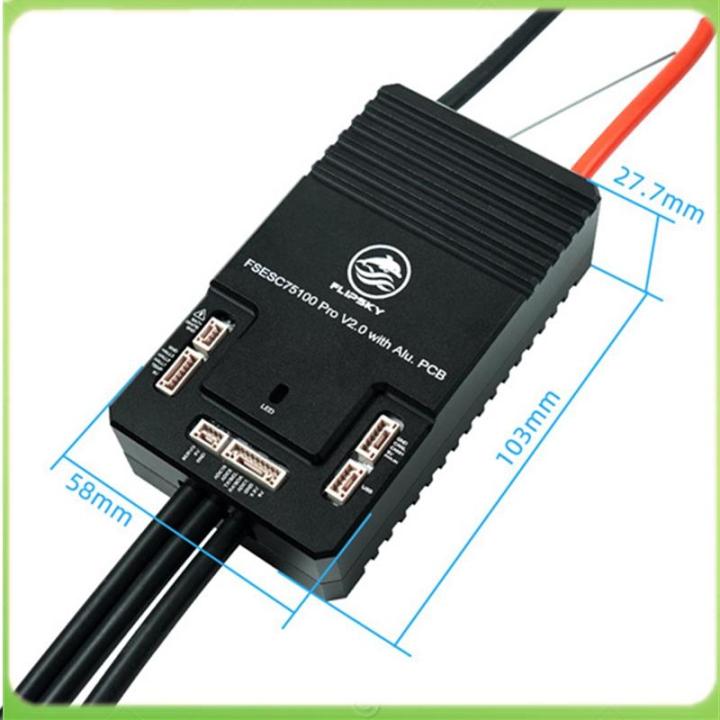 Pro V2.0 75100 Single-Drive Speed Controller ESC with Bluetooth 100A ...