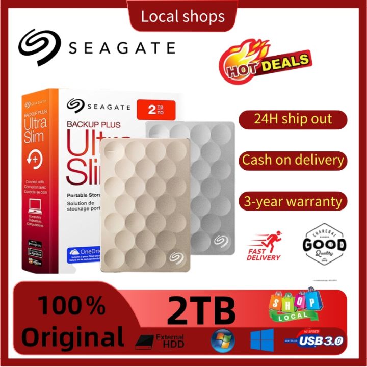 Seagate External Hard Drive Expansion USB 3.0 HDD 1TB \ 2TB ฮาร์ดไดรฟ์ ...