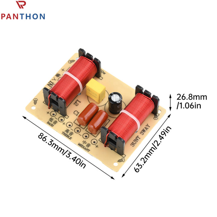 Frequency Divider Three way High, Medium, and Low Audio System ...
