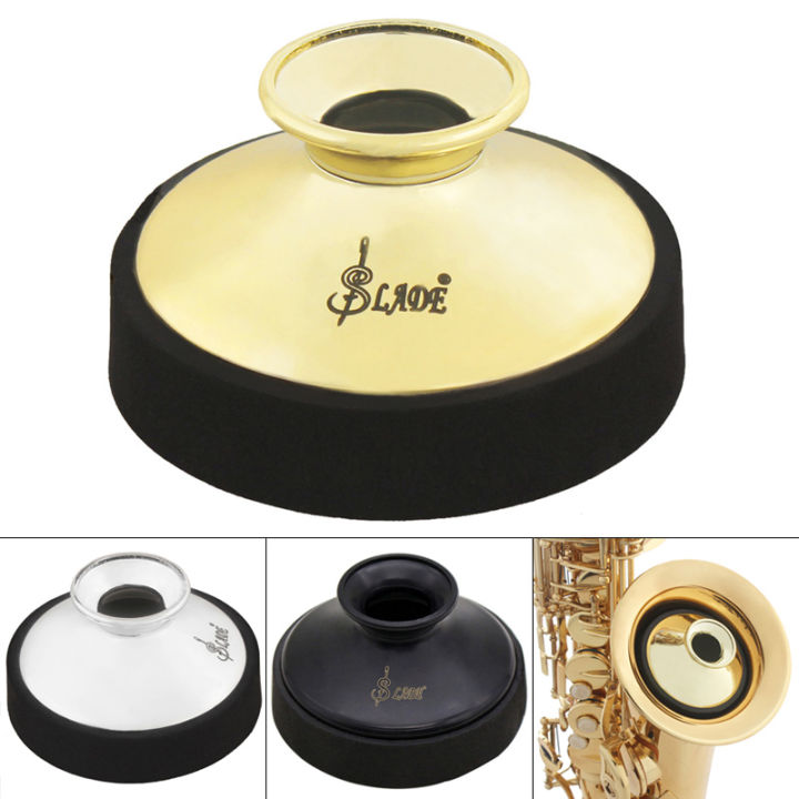Slade sax giảm chấn câm giảm thanh cho Alto Saxophone Vàng/bạc/đen ...