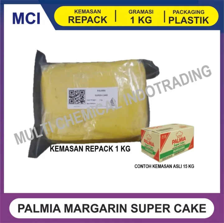 PALMIA MARGARIN SUPER CAKE REPACK 1 KG | Lazada Indonesia