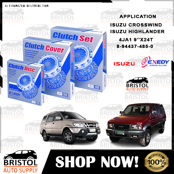 EXEDY CLUTCH KIT FOR Isuzu Crosswind (Clutch Disc + Pressure Plate ...