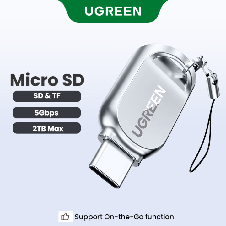 UGREEN USB 3.0 Card Reader Type C to TF Micro SD Micro SDHC Micro SDXC ...