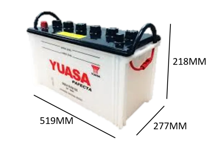 Yuasa N200-12v Starter Battery Heavy Duty 190H52 | Lazada Singapore