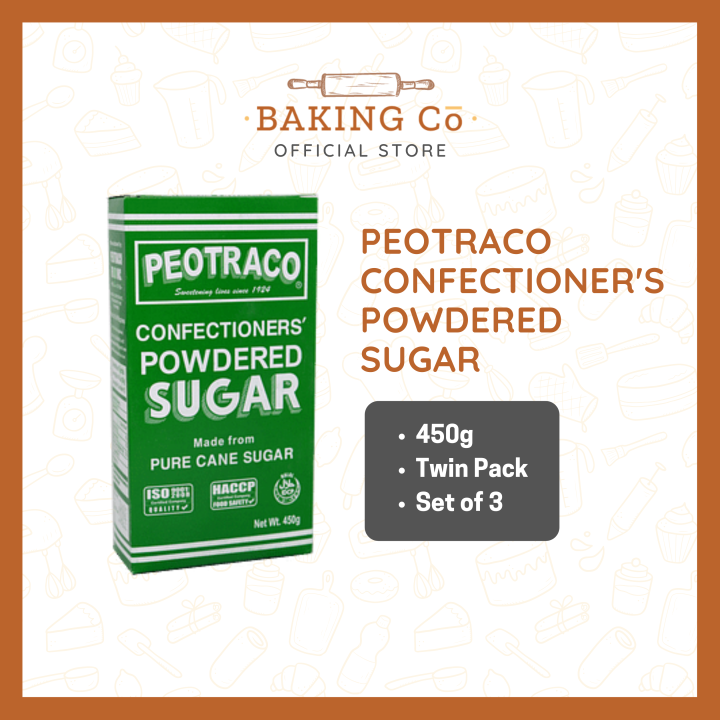 Peotraco Confectioner's Powdered Sugar - 450g | Lazada PH