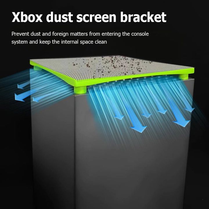 Cooling Fan Filter Dustproof Cover Vent Cover for Xbox Series X Game ...