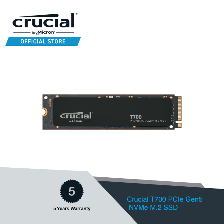 Crucial T700 PCIe Gen5 NVMe M.2 SSD | Lazada PH