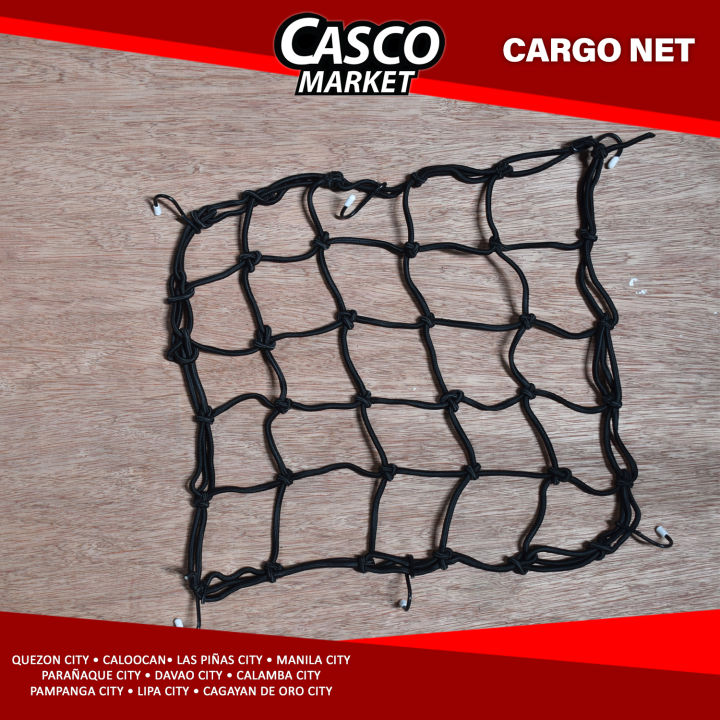 HEAVY DUTY MULTI-PURPOSE (OLD) FXGZ LDX CARGO NET 6 HOOKS HOLD DOWN ...