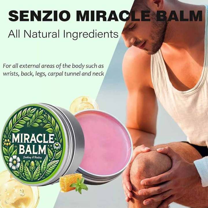 2pcs Senzio Miracle Balm for varicose veins Joint Relief Cream 30g Body Skincare Tools | Lazada ...
