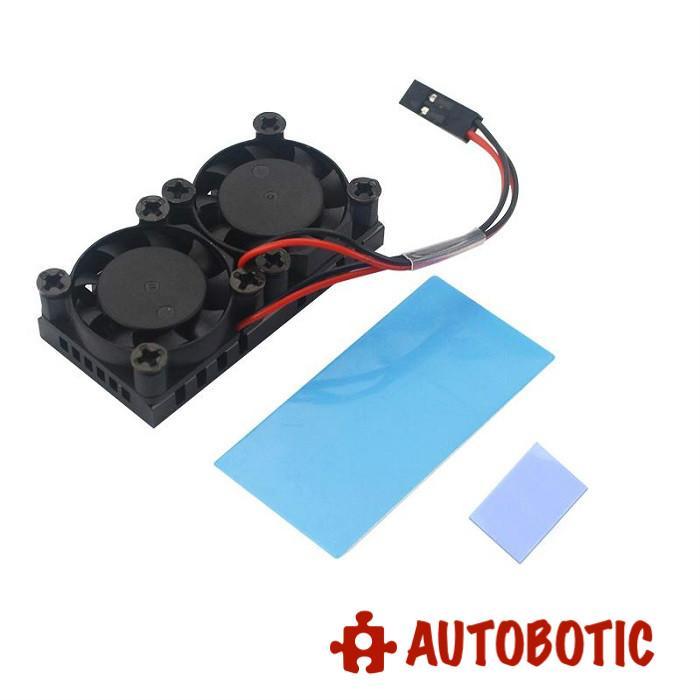 Raspberry Pi 4 Dual Fan Heatsink Cooling Kit | Lazada