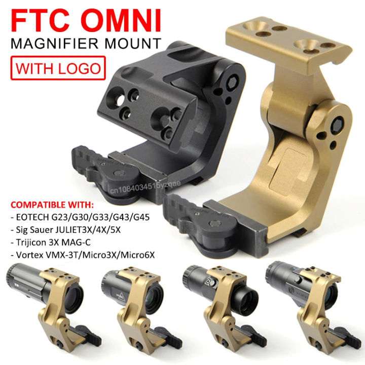 Tactical Unity FTC OMNI Magnifier Picatinny Mount w/FAST QD Lever ...