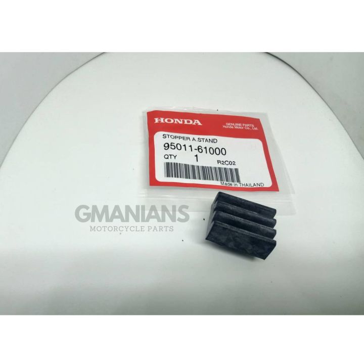 GENUINE CENTER STAND RUBBER STOPPER HONDA CLICK/BEAT 95011-61000 ...