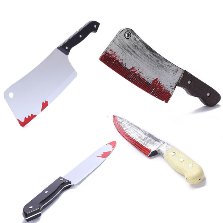 1pc DIY Faked Knife Cosplay Props Horror Halloween Costume Party Supply ...