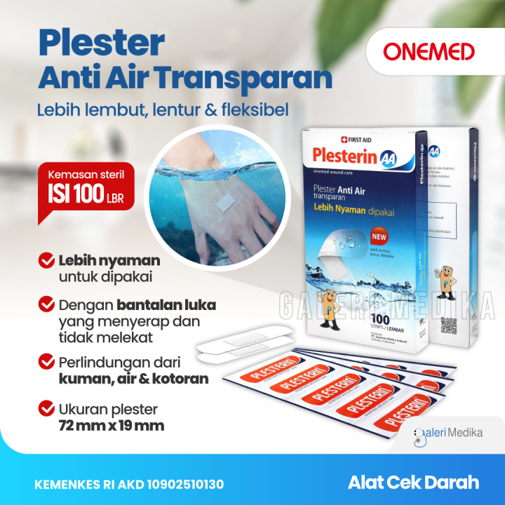 Plesterin AA - Plester Anti Air isi 100 Lembar | Lazada Indonesia