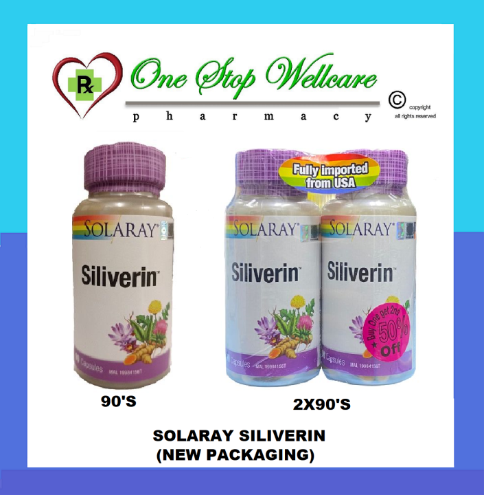 SOLARAY SILIVERIN 90'S / 2X90'S | Lazada