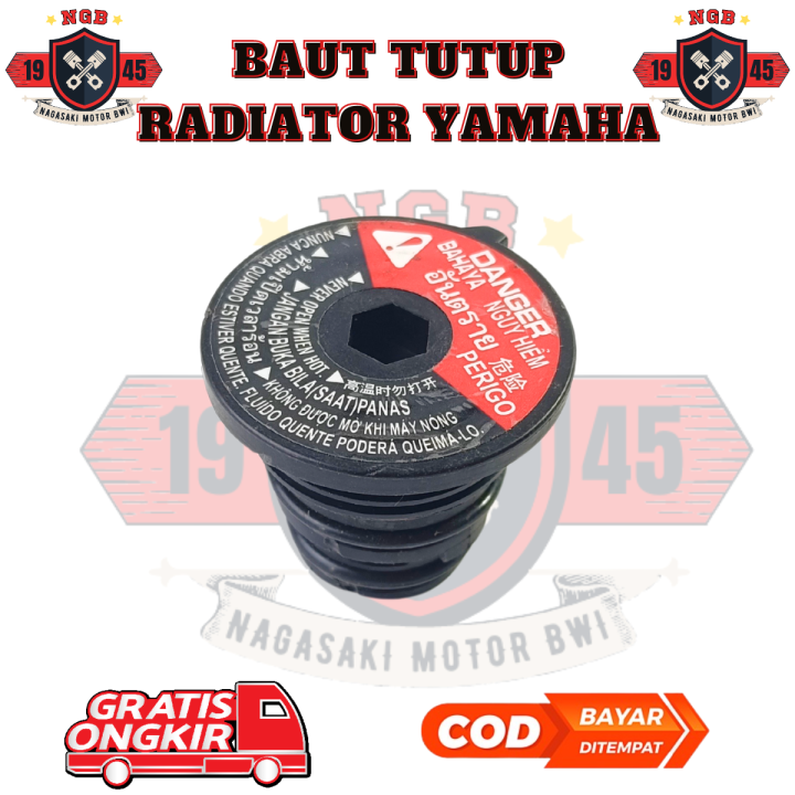 Baut Tutup Radiator Yamaha - Baut Tutup Radiator Original Variasi Motor ...