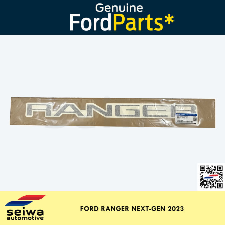 [NEXT-GEN 2023] Ford Ranger Tailgate Decal (MATTE BLACK - For Light ...