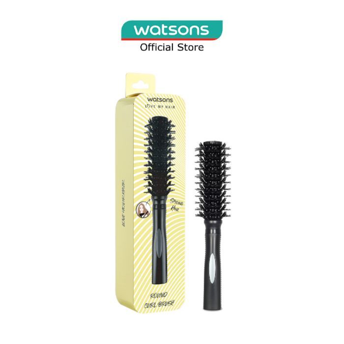 WATSONS Round Curl Brush For Styling Hair 1s | Lazada Singapore