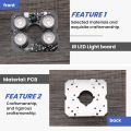 4 array IR led Spot Light Infrared 4x IR LED board for CCTV cameras ...