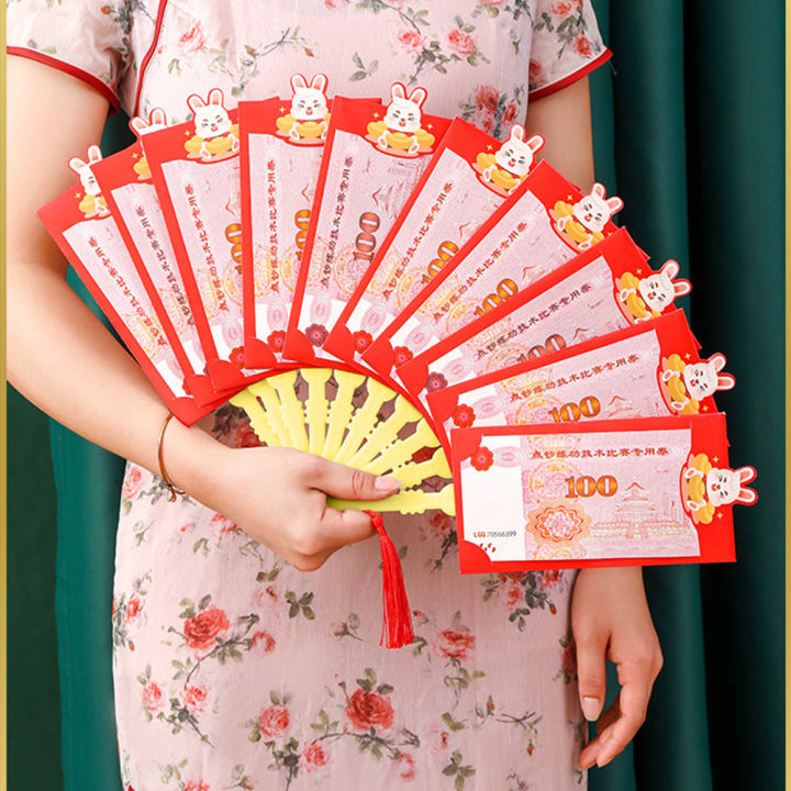 CNY 2023 Creative Classical Fan Folding Ampao Money Envelope 2023 ...