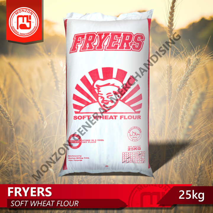 Fryers Soft Wheat Flour 25kg | Lazada PH
