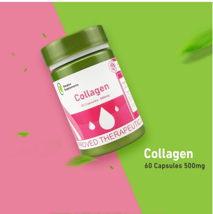 Simplee Collagen Capsule Supplement Improves Hair Growth Promotes Gut ...