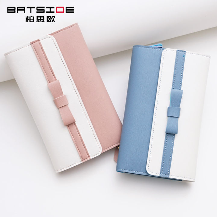 Batsioe Ví Cầm Tay Nữ Tính Nhỏ Nhắn Thắt Nơ Trái Tim Mới 2021 Ví Khóa ...