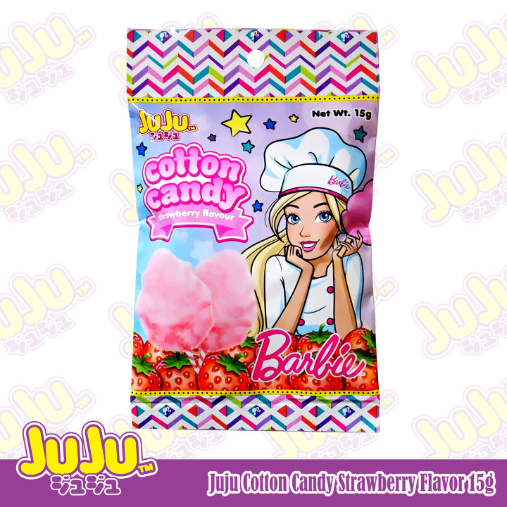 Juju Cotton Candy 15g - Strawberry flavor - Barbie | Lazada PH