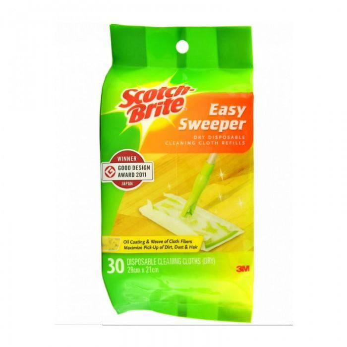3M™ Scotch-Brite™ Easy Sweeper Dry Disposable Cleaning Cloth Refills ...