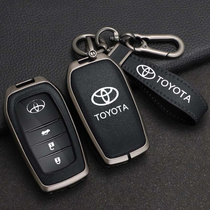 (6D)Zinc Alloy Leather Toyota Fortuner Hilux Conquest Rogue Revo 2018 ...