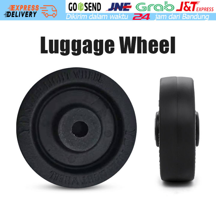 1 Pcs Roda Koper Pengganti Replacement Roda Karet Putar 360 Suitcase ...