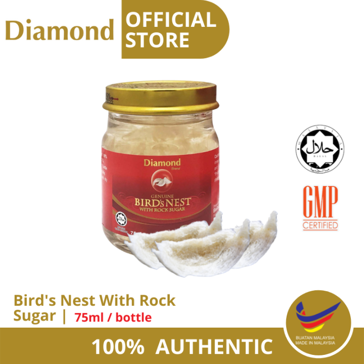 [B5F1] Diamond Genuine Bird's Nest With Rock Sugar 75ml | Lazada