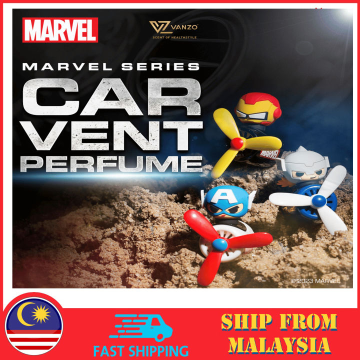 2023 New Trending Original VANZO Marvel Series Car Vent Perfume 4g ...
